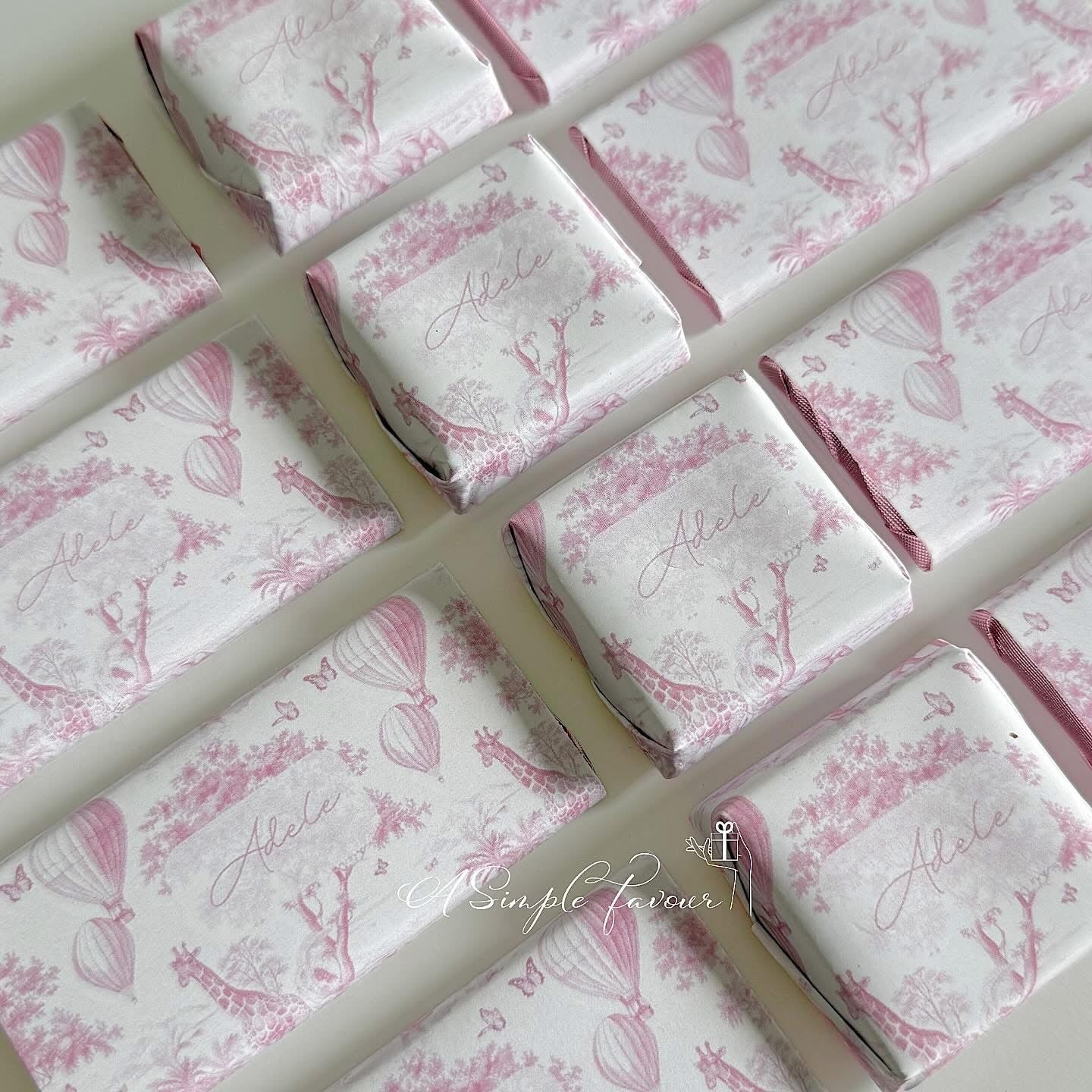 Dior Inspired Printed Chocolates – A Simple Favour